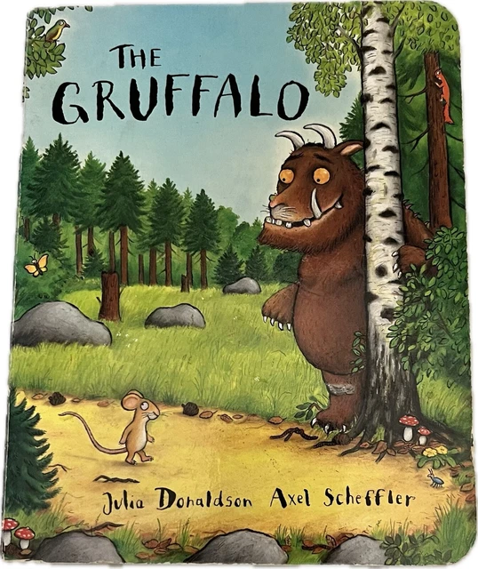 THE GRUFFALO, Julia Donaldson, Board Book, Children, Axel Scheffler # ...