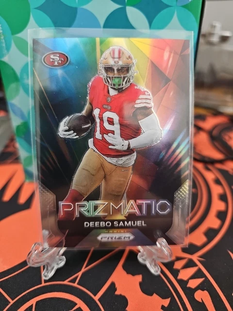 DEEBO SAMUEL 2023 Panini Prizm insert Prizmatic #17 49ers de San ...
