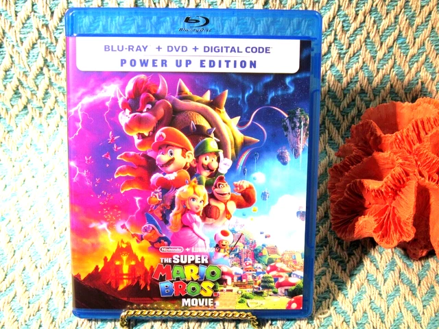 THE SUPER MARIO Bros Movie Power Up Edition BLU-RAY+DVD+DIGITAL CODE £9 ...