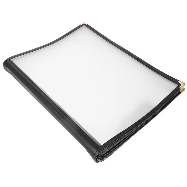 KAFFEE-BAR-MENÜ-ABDECKUNG, REZEPT, TRANSPARENTER Halter, Restaurant ...