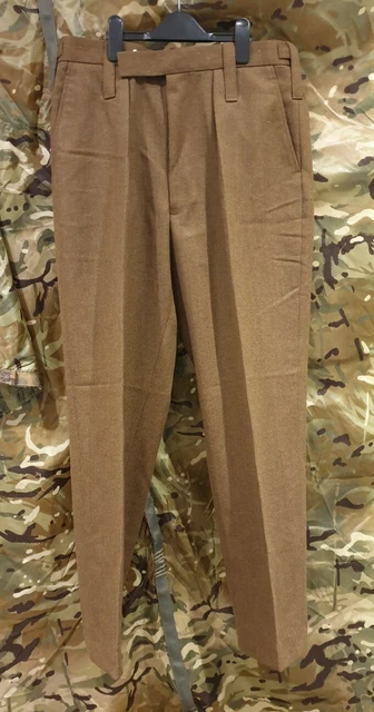 BRITISH ARMY MILITARY Surplus Uniform Mans No2 Dress All Ranks Trousers ...