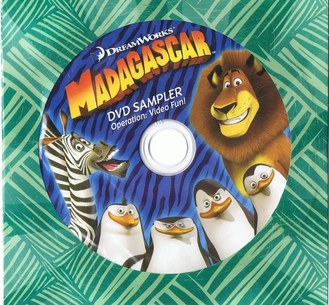 MADAGASCAR DVD SAMPLER General Mills Brand New!! $12.99 - PicClick