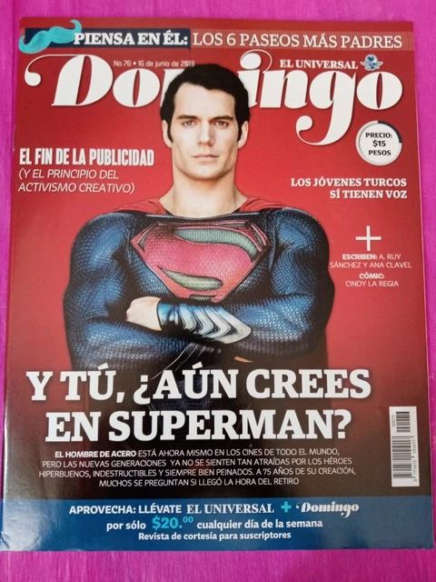 HENRY CAVILL DOMINGO Mexican Magazine Mexico Spanish June 2013 £18.39 ...