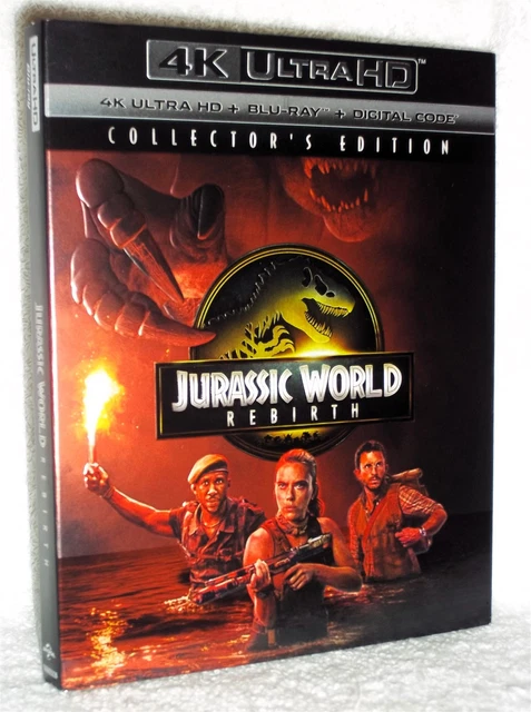 JURASSIC WORLD REBIRTH (4K/Blu-ray, 2025) NEW Scarlett Johansson sci-fi action EUR 44,66 ...