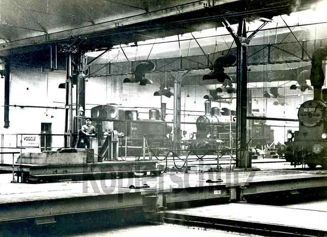 DAMPFLOK FOTO 17X23CM - 70 103, 92 284 und 92 217 im Raw Offenburg ...