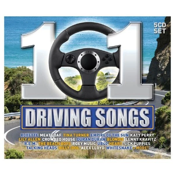 101 DRIVING SONGS-5 Cd Set-Radiators-The Vines-Billy Idol-Duran Duran ...