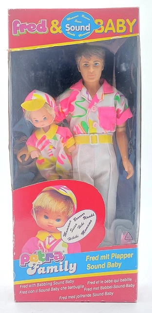 FRED & BABY Petra Family Puppe - Plasty / Lundby 53361 - 29cm Modepuppe ...