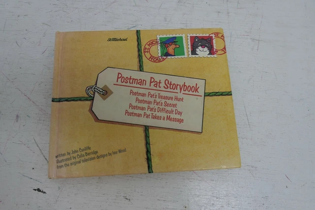 POSTMAN PAT STORYBOOK Pat's Secret, Difficult Day, Takes a Message ...
