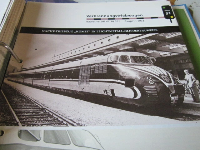 LOKAUFRISS VBT 31 DB VT 10 551 Nacht Treibzug Komet 1953 EUR 4,56 ...
