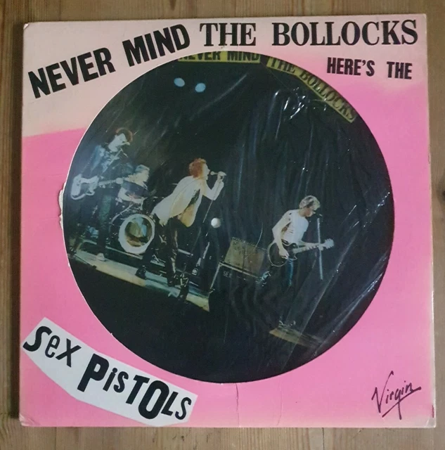 The Sex Pistols Never Mind The Bollocks Uk Pic Disc Vinyl Lp Virgin