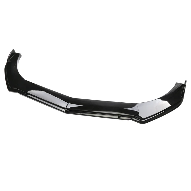 UK BLACK FRONT Bumper Lip Body Kit Splitter Spoiler For Ford Transit ...
