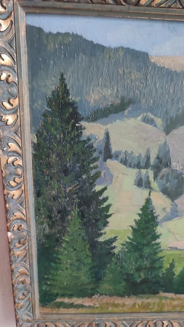 WERNER SCHMIDT-SCHOENEBECK MENZENSCHWAND 1924 Schwarzwald Maler ...