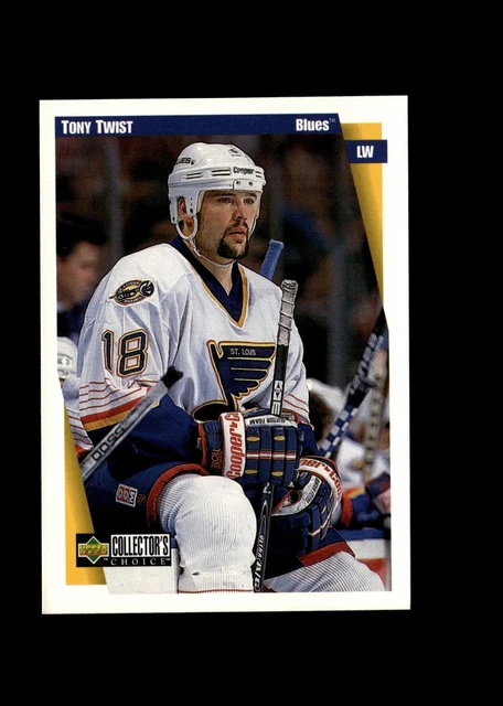 TONY TWIST 1997-98 Collector's Choice Hockey #230 St. Louis Blues EUR 1 ...