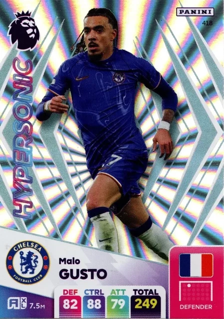 PANINI PREMIER LEAGUE Adrenalyn XL 2024/2025 Malo Gusto Hypersonic ...