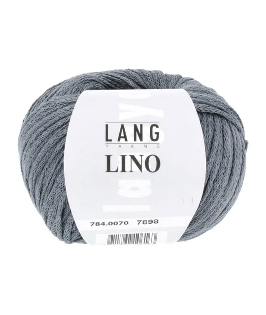 PELOTE DE LIN à tricoter Lino - Lang Yarns 70 Gris EUR 9,80 - PicClick FR