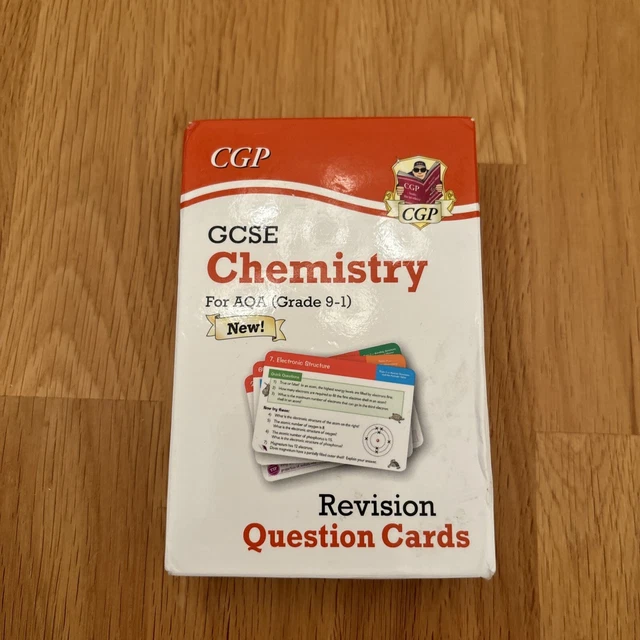 GCSE AQA CHEMISTRY Revision Question Cards Triple Science CGP £8.00 ...