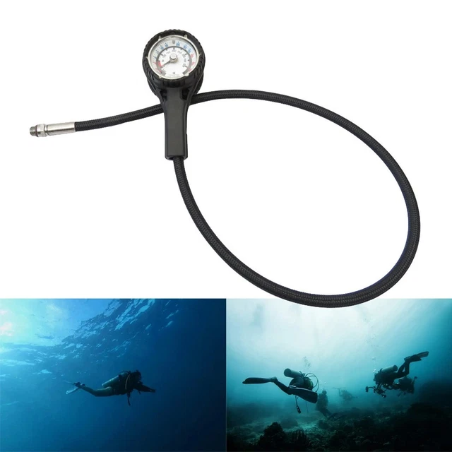 COMPUTER SUBACQUEO SCUBA Dive manometro subacqueo digitale 2 in 1 ...