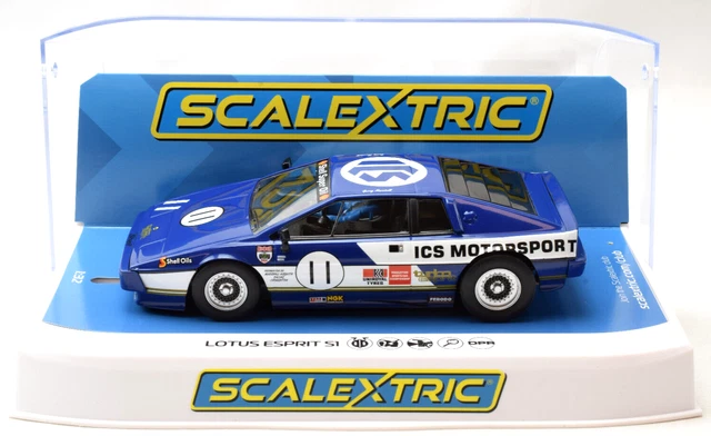 SCALEXTRIC &ICS MOTOR& Lotus Esprit S1 DPR W/ Tail Lights 1/32 Slot Car ...
