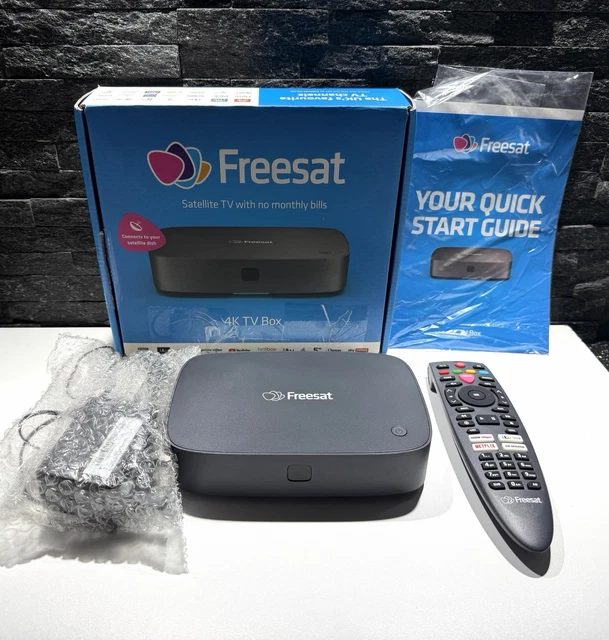 FREESAT UHD-X SMART 4K Ultra HD Digital Satellite TV Set Top Box ...