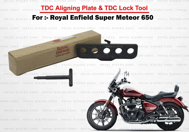 ROYAL ENFIELD &SUPER Meteor 650 Cam TDC Aligning Plate & TDC Lock Tool ...