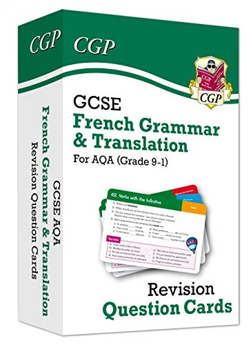 GCSE AQA FRENCH: Grammar & Translation Revision Question Cards... - CGP ...