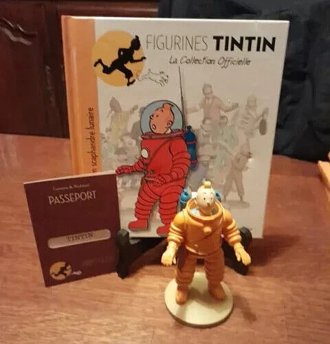 FIGURINE TINTIN COLLECTION Officielle - Tintin En Scaphandre Lunaire ...