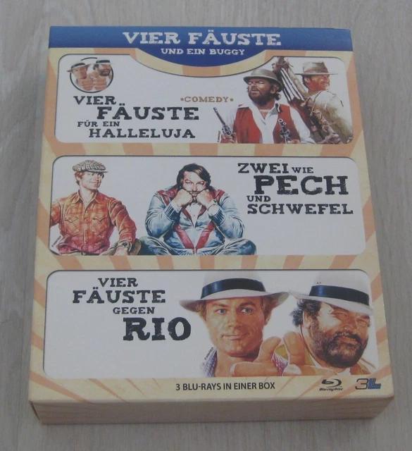 VIER FÄUSTE FÜR ein Buggy Collection Box [Blu-Ray] Bud Spencer Terence Hill RAR EUR 69,90 ...