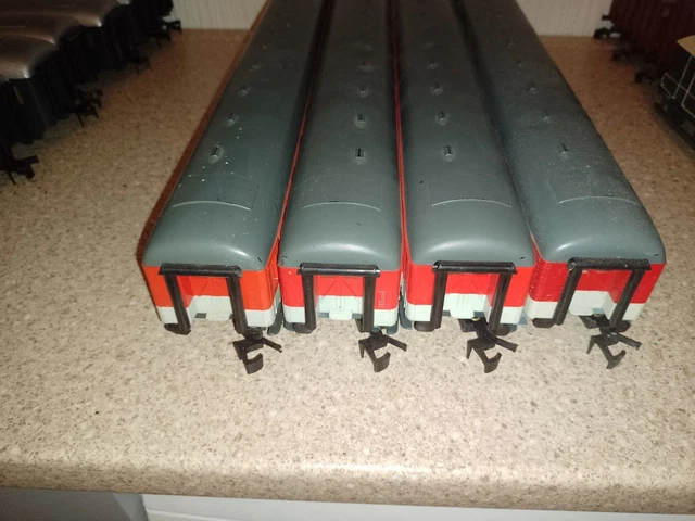 O GAUGE RAKE of four Lima Coaches. £140.56 - PicClick UK