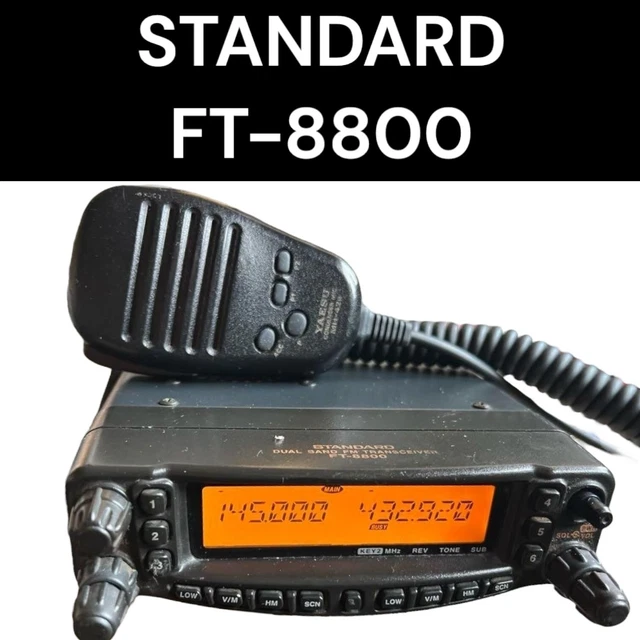 [USED] YAESU FT-8800 Dual Band Transceiver Ham Radio Transceiver LCD ...