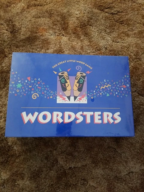 VINTAGE WORDSTERS WORD Board Game Milton Bradley New Sealed B 29 50 vintage-wordsters-word-board-game-milton-bradley-new-sealed-b-29-50