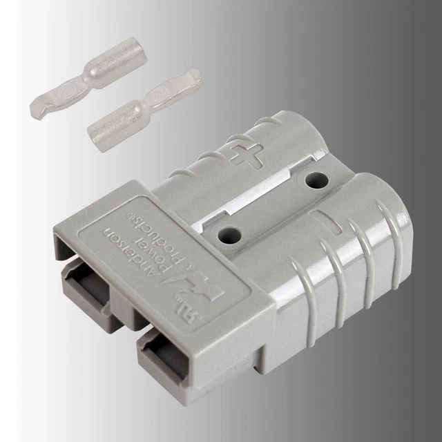 BATTERIESTECKER STECKVERBINDUNG GRAU Anderson SB 50/Rema SR 50 AWG6 ...
