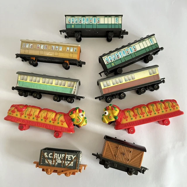 ERTL THOMAS THE Tank Engine And Friends Plastic Carriages Vintage 80s ... ERTL THOMAS THE Tank Engine And Friends Plastic Carriages Vintage 80s ...