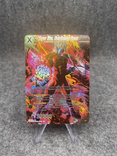 DRAGON BALL SUPER Super Mira, Overflowing Power (SPR) Ultimate Squad ...