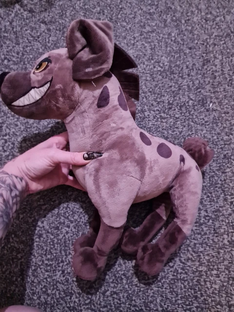 RARE GENUINE DISNEY Store Lion Guard King Janja Soft Toy Plush Villain ...