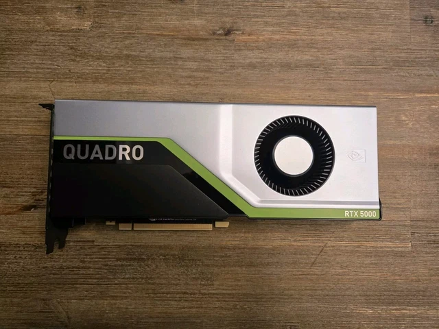 NVIDIA QUADRO RTX 5000 16GB GDDR6 Graphics Card - Perfect Condition ...