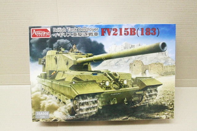 1:35 AMUSING HOBBY 35A008 British Tank Destroyer FV215B (183) OVP EUR ...