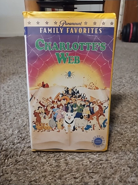 VINTAGE VHS CHARLOTTES Web Paramount Family Favorites Clamshell Edition ...