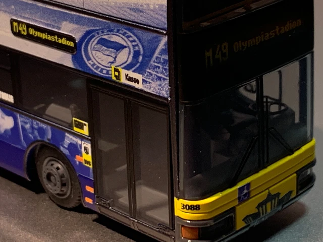 RIETZE 67529-2, MAN DN 95, Hertha BSC, Ziel Olympiastadion, BVG Berlin ...