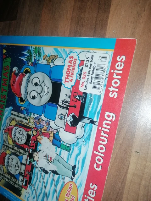 THOMAS AND FRIENDS Magazine Comic No 025 Dated 13th December 2000 £8.00 ...