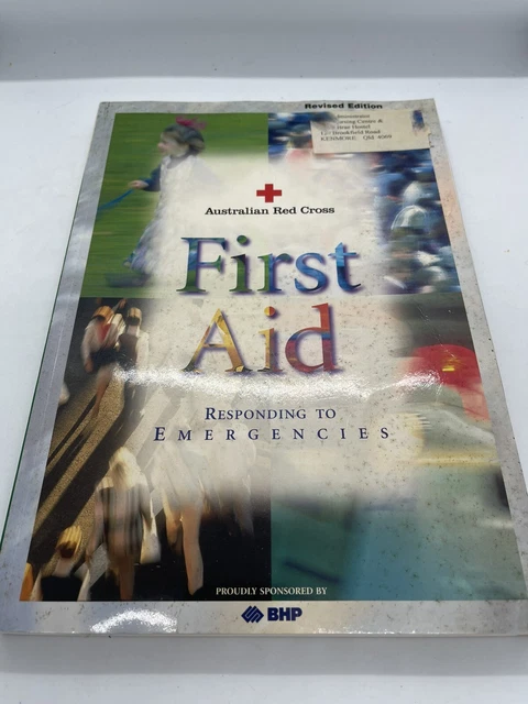 FIRST AID - Responding to Emergencies by Australian Red Cross Paperback ...