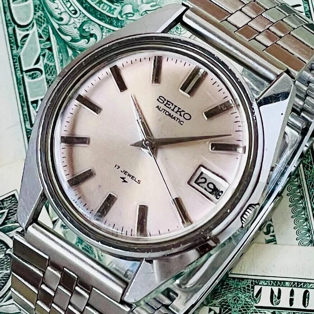 OROLOGIO AUTOMATICO DA uomo SEIKO 7005-8000 analogico usato 17 rubini ...
