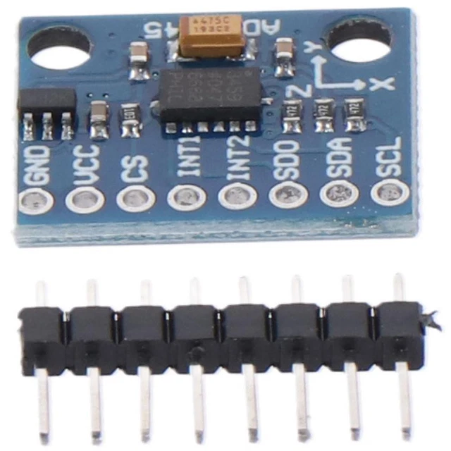 GY-291 ADXL345 TILT-SENSING Accelerometer Arduino IIC/SPI Transmission ...