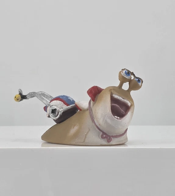 DREAMWORKS TURBO WHITE Shadow Racing Snail Figure Comansi2013 DWA LLC ...