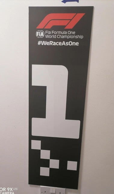 RACING F1 MEMORABILIA F1 Race Car Position pit Boards £110.00 - PicClick UK