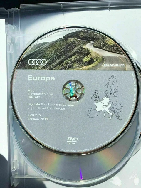 AUDI DVD MAPPA Italia Europa 2019 Rns-E Dvd 2 8P0 919 884 Dd EUR 30,00 ...