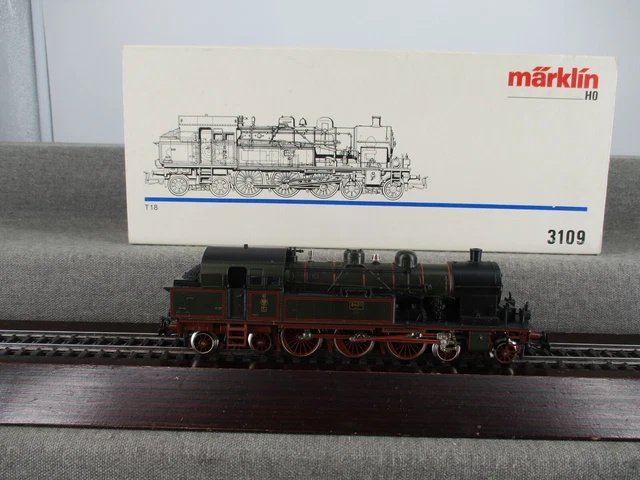 MÄRKLIN SPUR H0 3109 Dampflok Tenderlok der KPEV BR T10 8401 Analog in OVP EUR 64,90 - PicClick DE