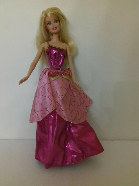 BA3 - POUPEE BARBIE MATTEL DOLL ROBE 2 en 1 RETRACTABLE CLEE DS DOS ...