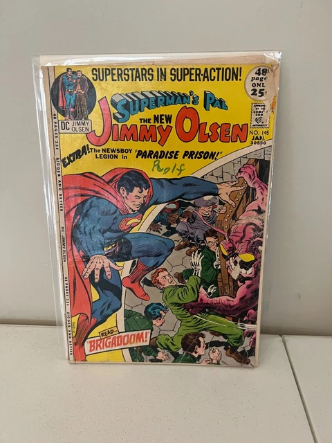 SUPERMAN'S PAL THE New Jimmy Olsen #145 -- DC Comic Book $0.99 - PicClick