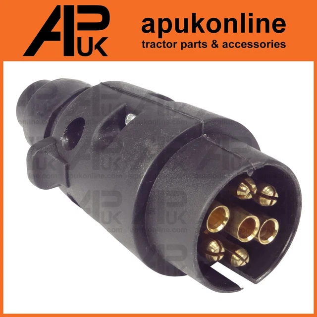TRAILER TOW 7 Pin Plug 12N Male for Massey Ferguson Tractor Light ...