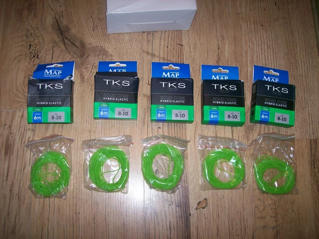 5 X MAP Tks Solid Core Hybrid Elastic 8 - 10 £25.00 - PicClick UK